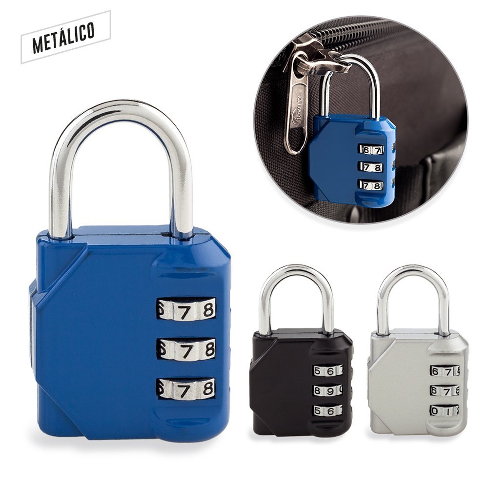 Candado de clave metalico - Markados Tienda de Promocionales online ...